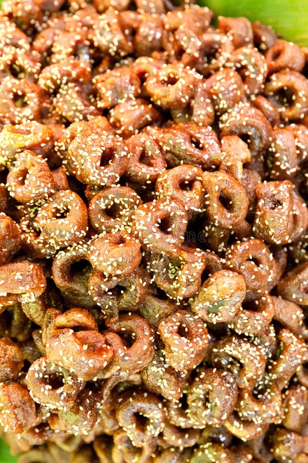 Myanmar fast food stock image. Image of selling, sesame - 48975145