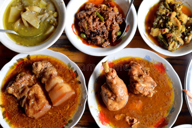 Myanmar Food Set stock photo. Image of spice, burmese - 70814292