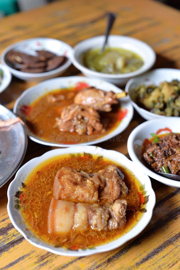 Myanmar Food Set stock photo. Image of meat, burmese - 70945938