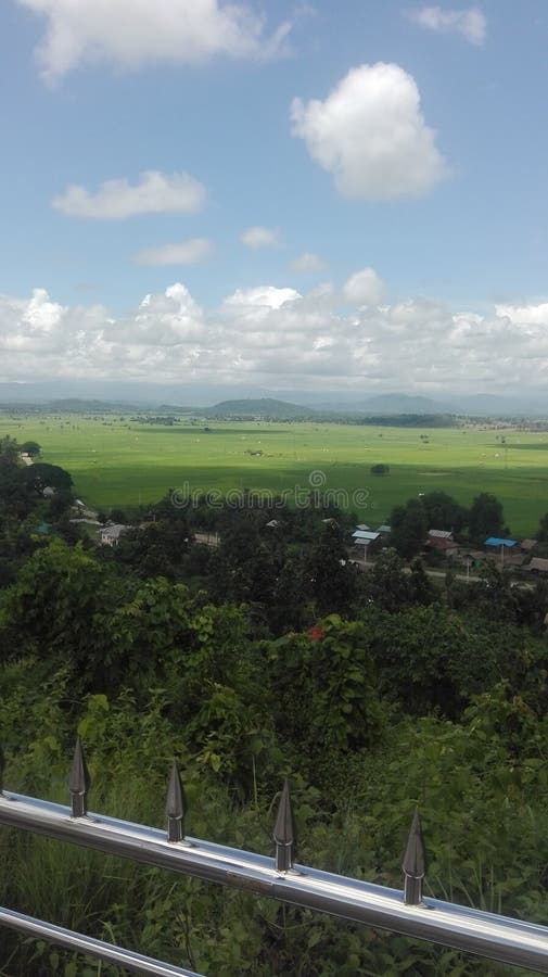 Myanmar Nature stock photo. Image of meadow, like, landscape - 77525240