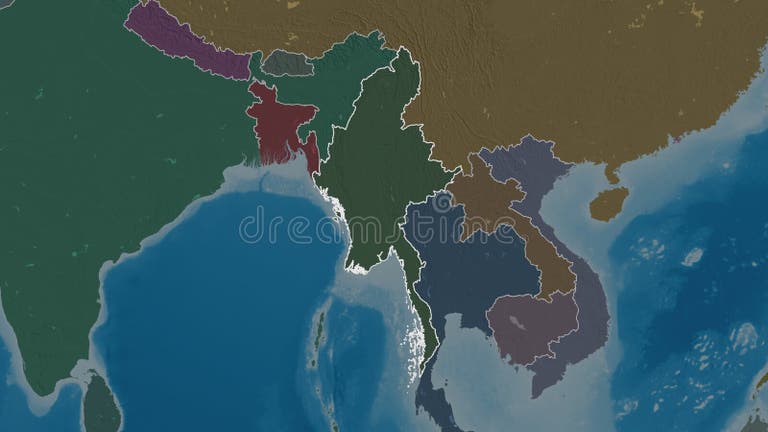 Myanmar Overview Stock Illustrations – 60 Myanmar Overview Stock ...