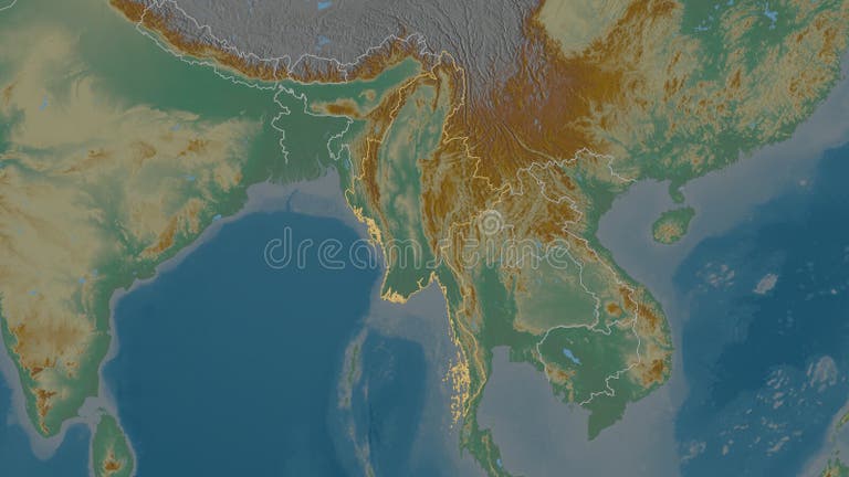 Myanmar Overview Stock Illustrations – 60 Myanmar Overview Stock ...