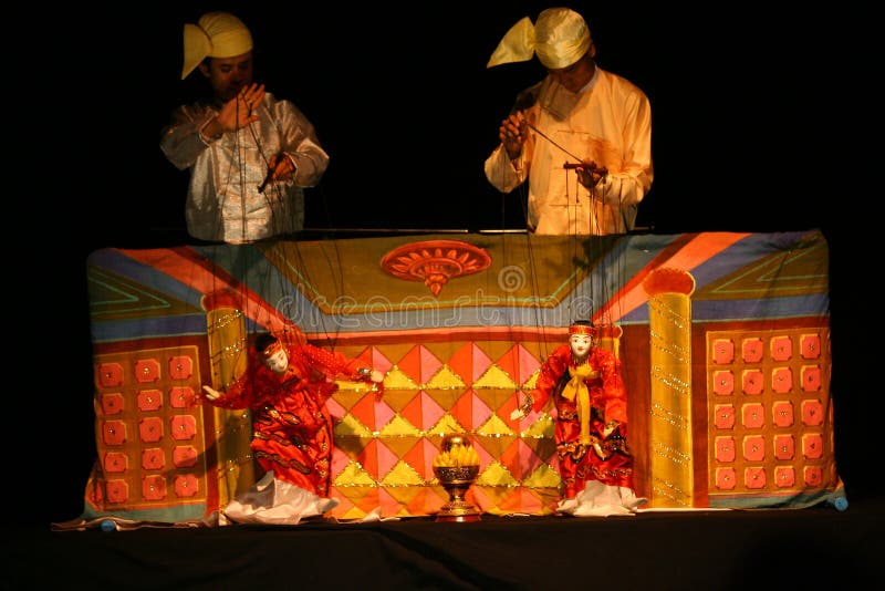 Myanmar puppet editorial photography. Image of plays - 44750172