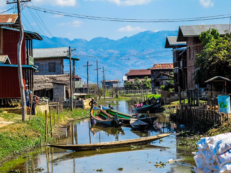Myanmar in the summer editorial stock photo. Image of stone - 110857733