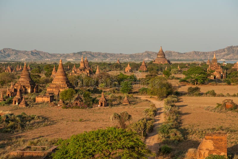 Myanmar temple stock image. Image of exterior, place - 55151161
