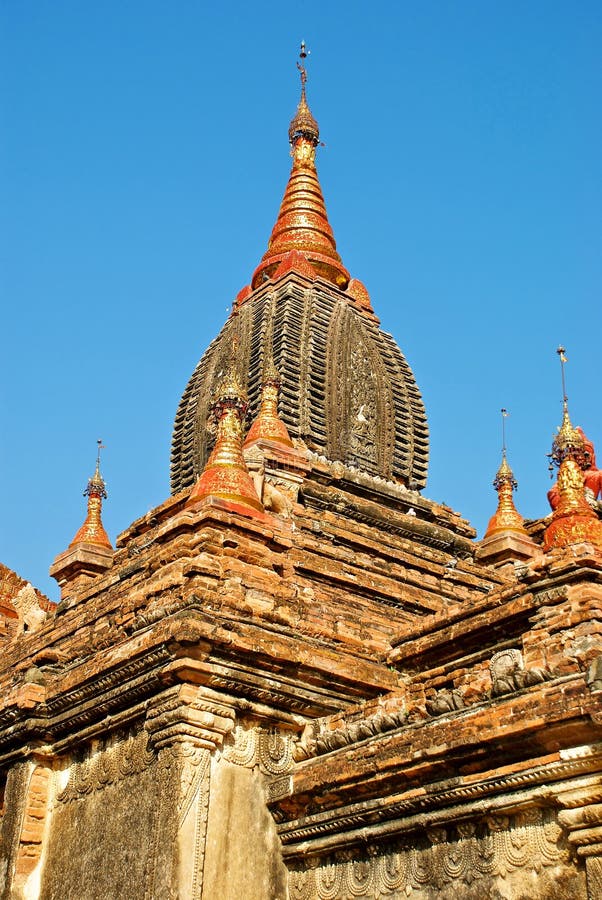 Myanmar temples stock photo. Image of tradition, renovation - 24703040