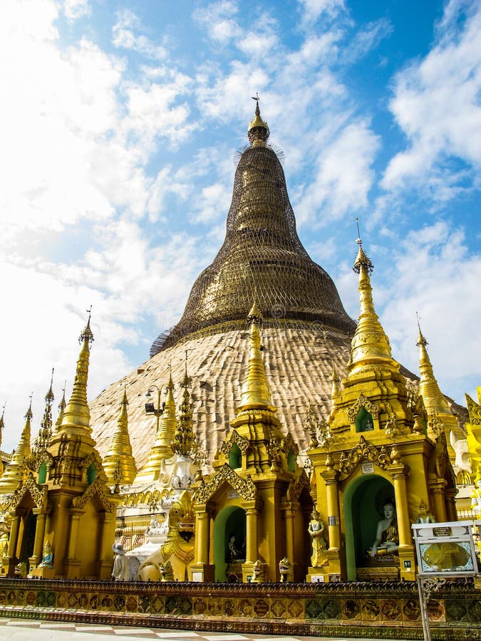Myanmar Temples in the Summer Editorial Photo - Image of stone, summer ...