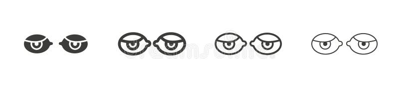 Myasthenia Gravis Icon Vector Set on White Background Stock Vector ...