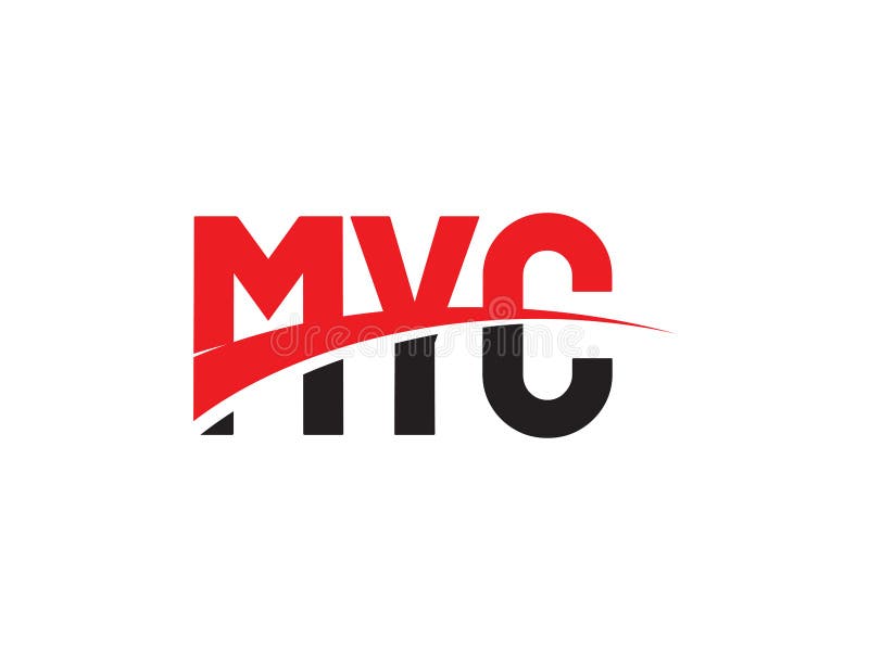 MYC Letter Initial Logo Design Vector Illustration Stock Vector ...