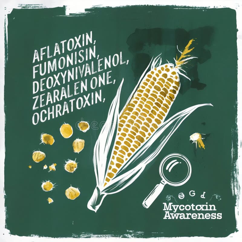 Mycotoxin in Corn and Liver Cancer Stock Image - Image of carcinogenic ...