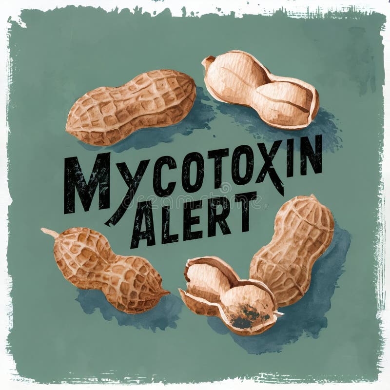 Mycotoxin in Peanut and Liver Cancer Stock Photo - Image of ...