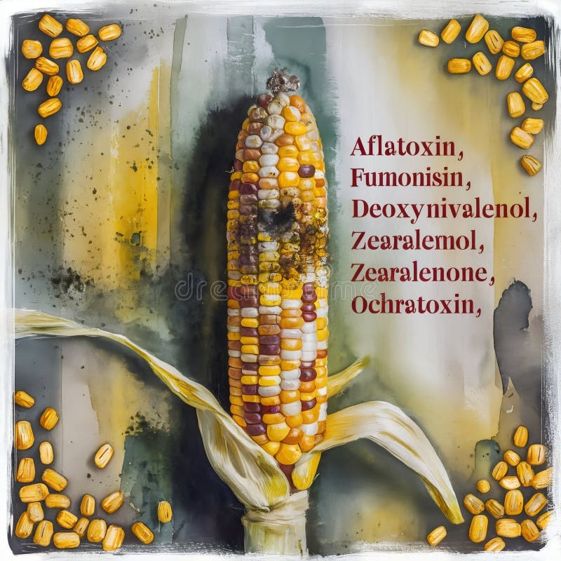 Mycotoxin in Corn and Liver Cancer Stock Photo - Image of carcinogenic ...
