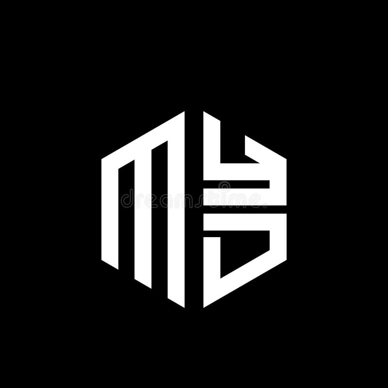 MYD Logo MYD Icon MYD Monogram MYD Letter Minimalist Circle Flat Unique ...