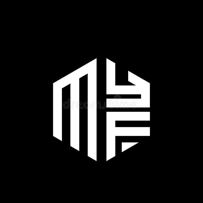 MYF Logo MYF Icon MYF Monogram MYF Letter Minimalist Circle Flat Unique ...