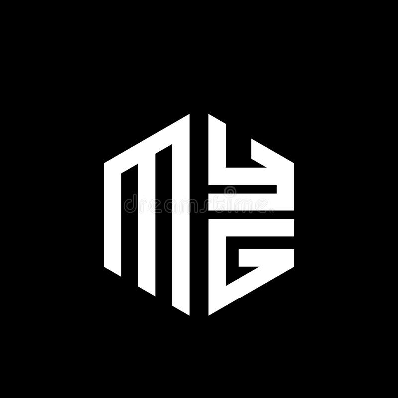 MYG Logo MYG Icon MYG Monogram MYG Letter Minimalist Circle Flat Unique ...