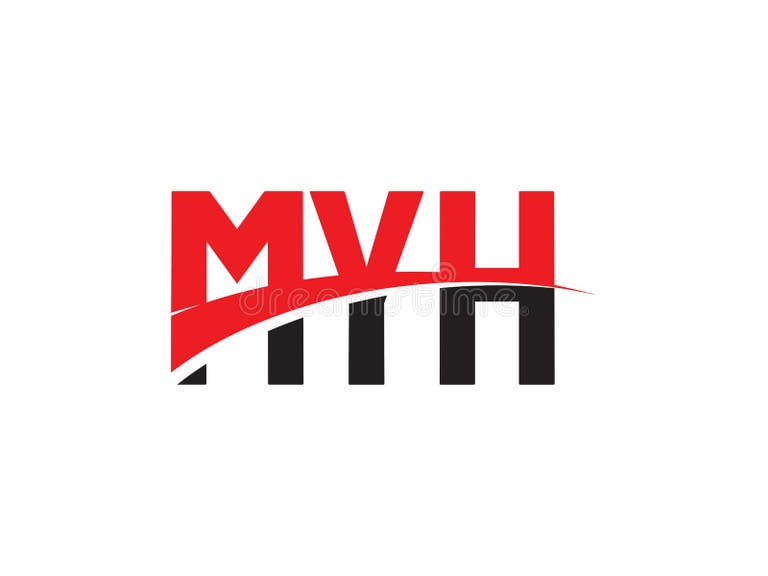 MYH Letter Initial Logo Design Vector Illustration Stock Vector ...