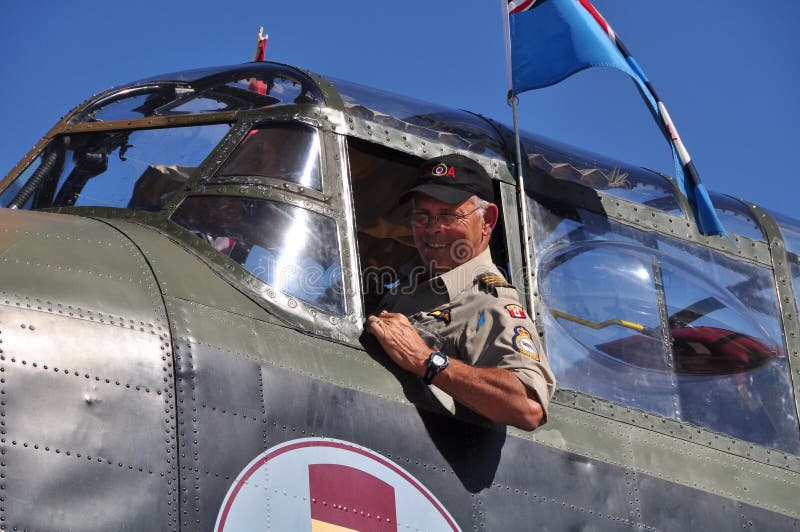 Avro Lancaster gun turrets editorial photography. Image of command ...