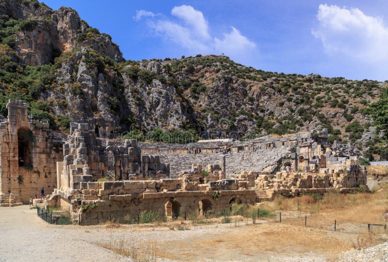 Myra Ancient City editorial photography. Image of destroyed - 60176367