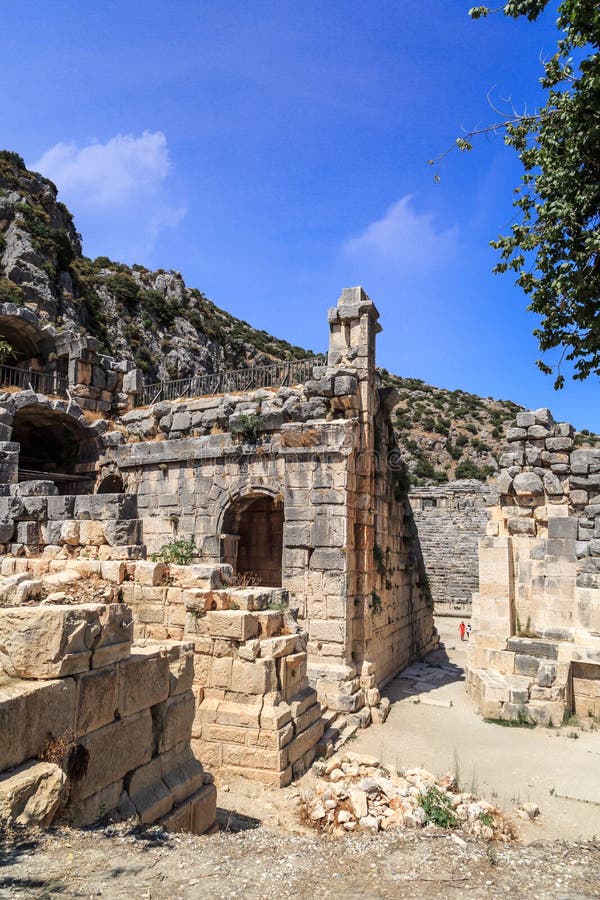 Myra Ancient City, Turkey stock photo. Image of turkey - 45161822