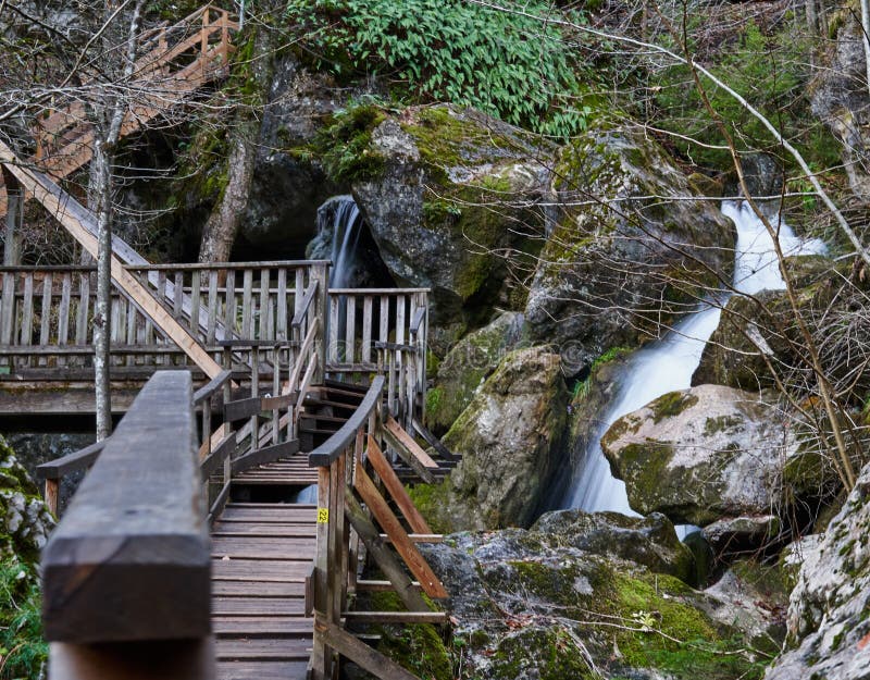 Myra Falls in Austria stock photo. Image of water, beautiful - 133888284