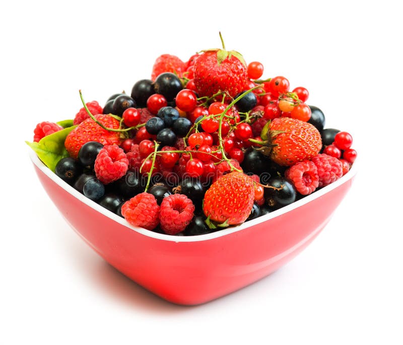 Groseille De Myrtille, De Fraise, De Framboise, Noire Et Rouge Dans La ...