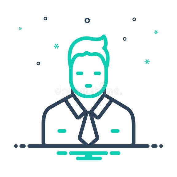 Mix Icon for Myself, Personally and Yourself Stock Vector ...