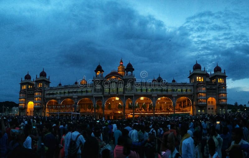 Mysore Palace editorial image. Image of karnataka, mysore - 143581000