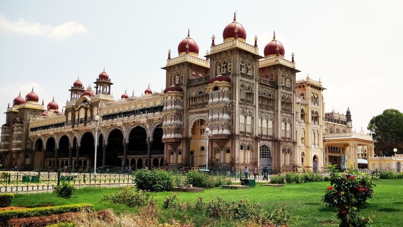 Mysore Palace in Mysore, Karnataka State in India Stock Photo - Image ...