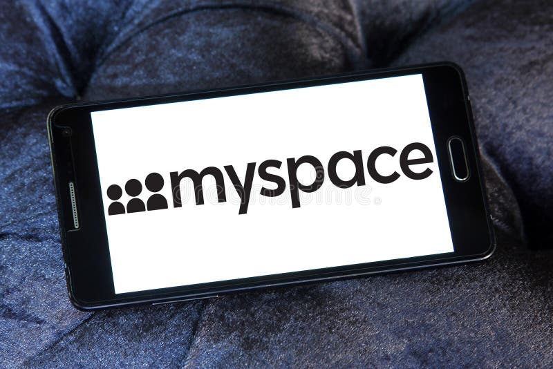 Myspace Social Networking Website Logo Editorial Stock Photo - Image of ...