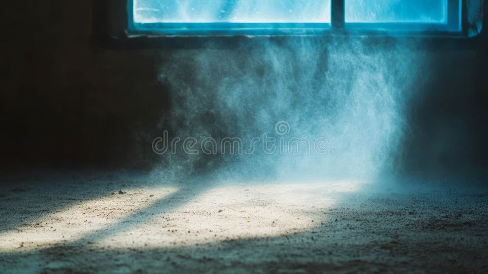 Mysterious Abandoned House Dust Particles in Sunlight Stock Photo ...