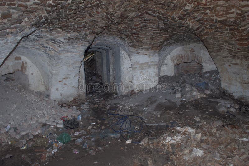 An Old Abandoned Vault in a Cave. Stock Photo - Image of egypt, ancient ...