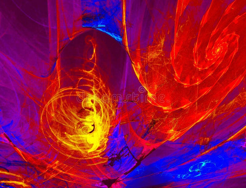 Mysterious Alien Form Magnetic Fields in the Stock Illustration ...