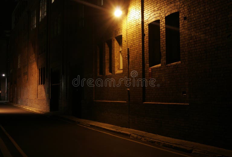 Mysterious Alley stock photo. Image of crime, scary, scene - 2135484