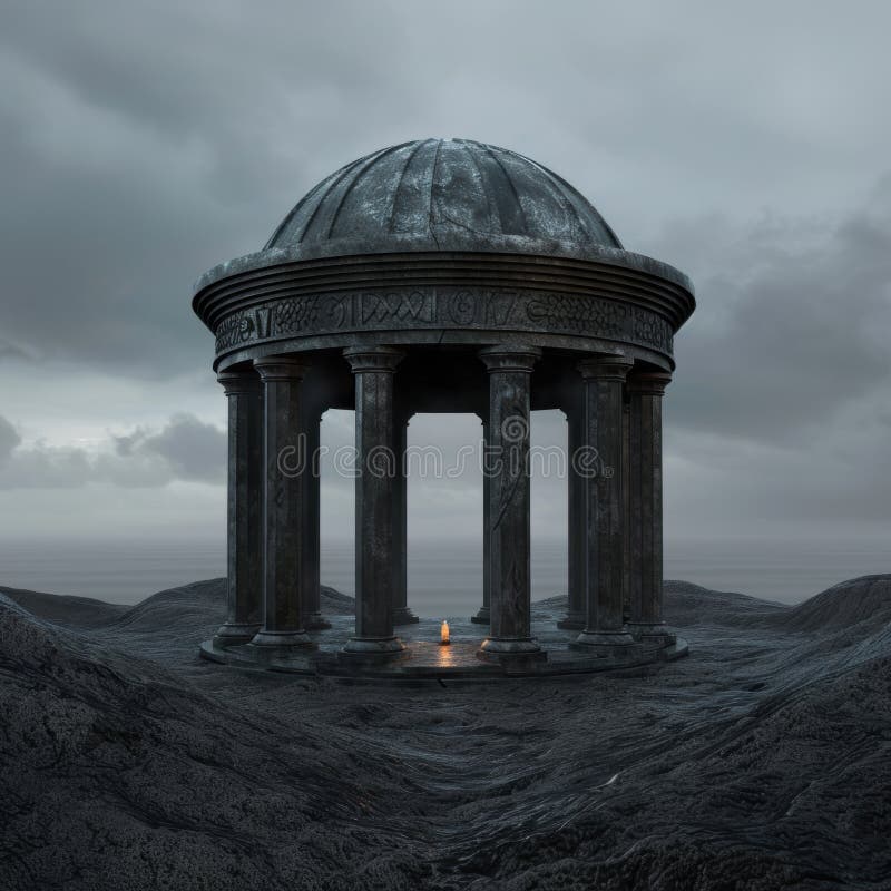 Ominous Temple Stock Illustrations – 91 Ominous Temple Stock ...