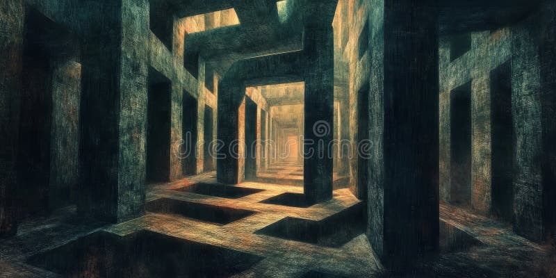 Ancient Underground Cave from Treasure Hunting Game or Movie Stock ...