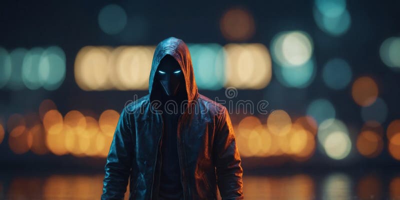 Mysterious Animated Character with Striking Features. Stock Photo ...