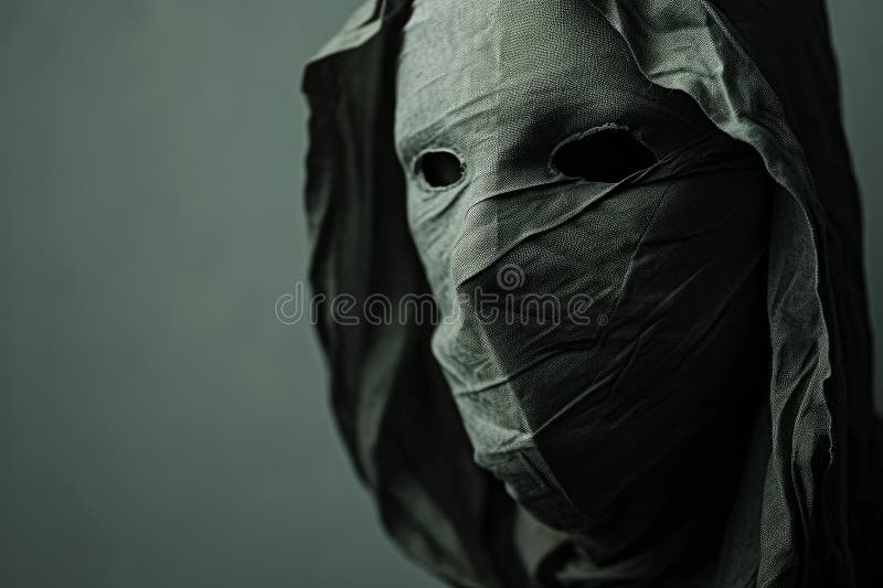 Mysterious Anonymous Man. Generate Ai Stock Illustration - Illustration ...