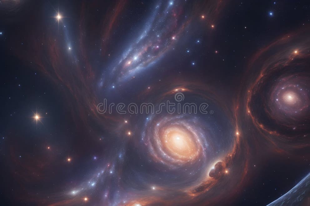 A Mysterious and Beautiful Interstellar Pattern of Stars and Galaxies ...