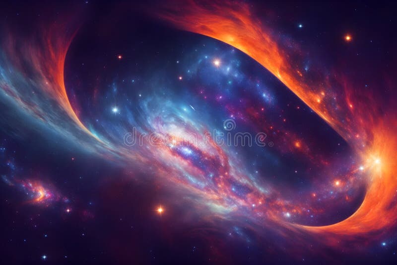 A Mysterious and Beautiful Interstellar Pattern of Stars and Galaxies ...