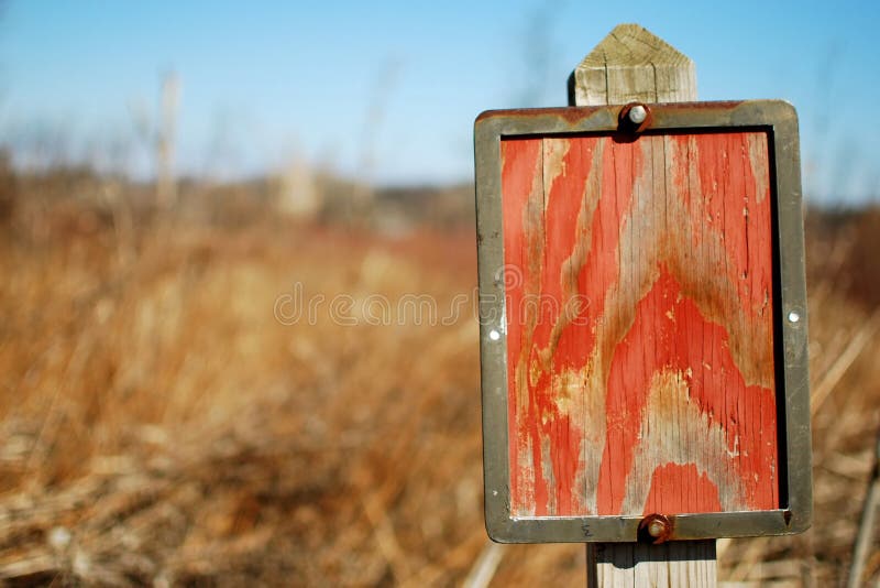 A Mysterious Blank Sign stock image. Image of mystery - 43967307