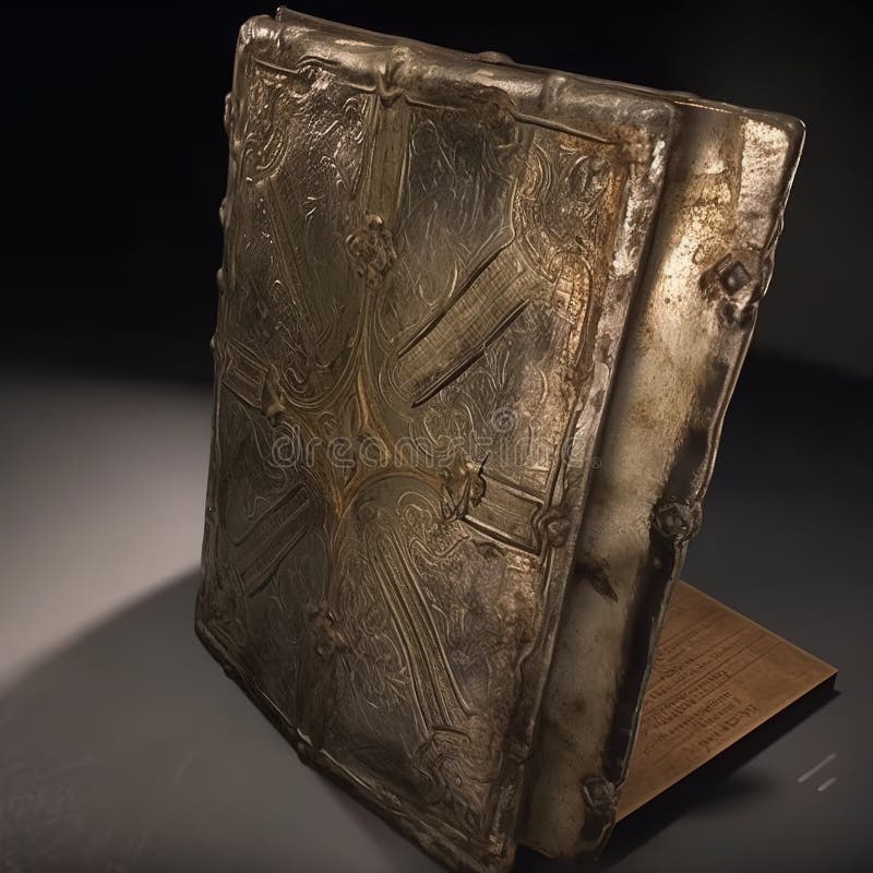 Mysterious Book of Magical History Stock Illustration - Illustration of ...