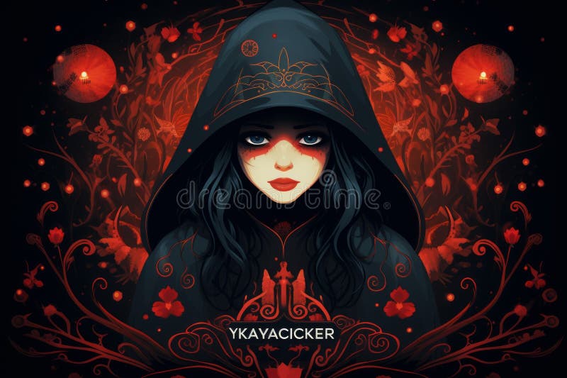 A Mysterious and Brooding Sorcerer, Drawing Power from Forbidden ...