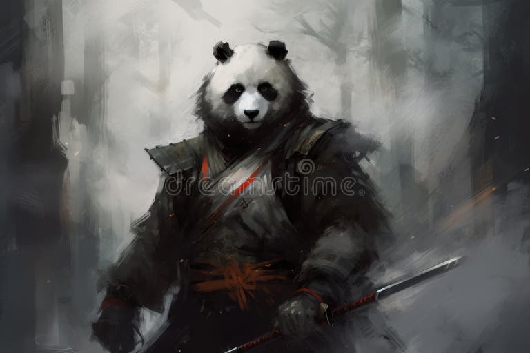 Panda Samurai Stock Illustrations – 344 Panda Samurai Stock ...