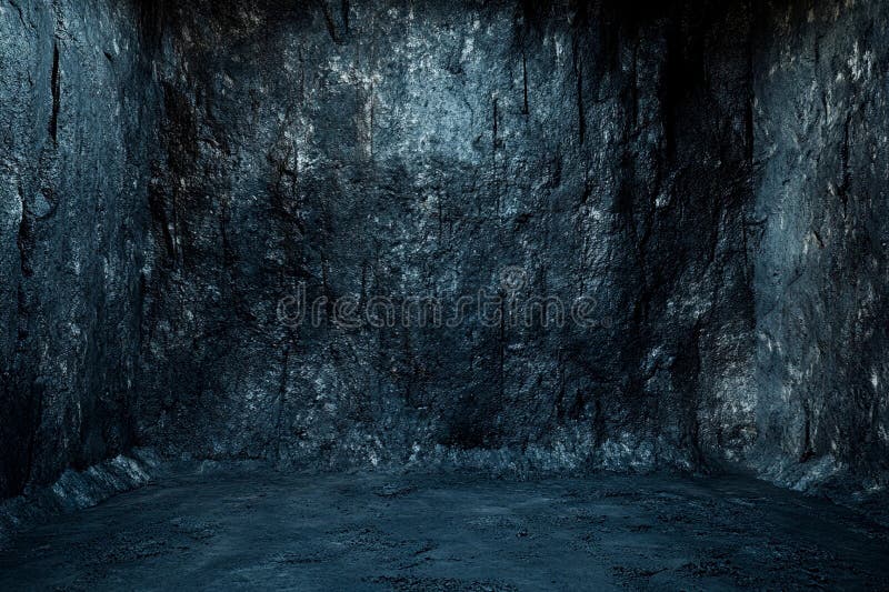 Mysterious Cavernous Space Illuminated by Dim Light in an Underground ...