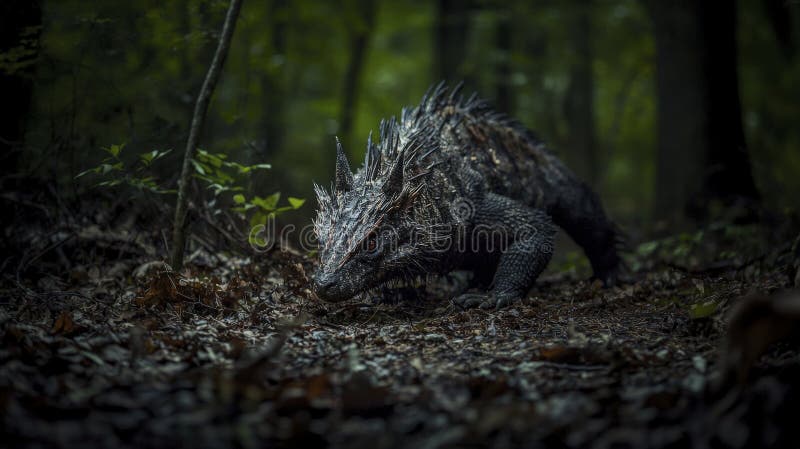 Mysterious Chupacabra Sighting in Remote Forest High-resolution Image ...