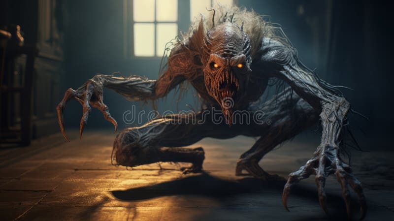 Mysterious Creature in Unreal Engine: Grotesque Caricatures and Strong ...
