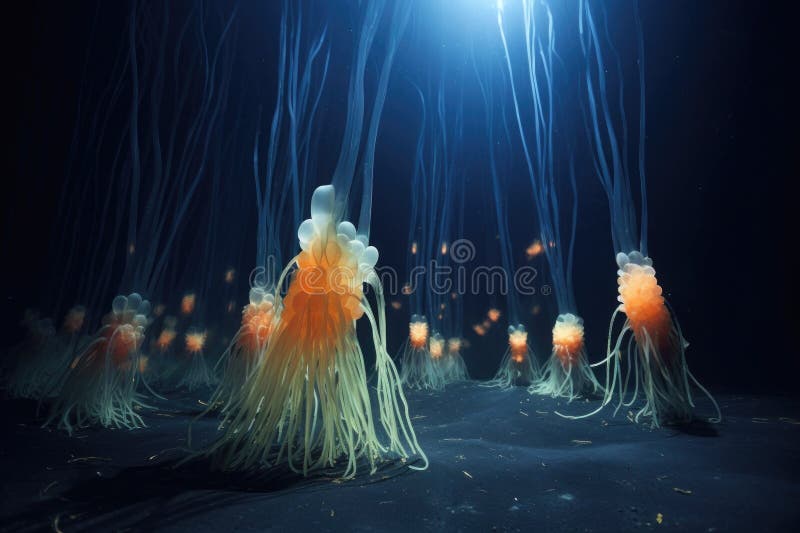 Siphonophore Colony Stock Illustrations – 13 Siphonophore Colony Stock ...