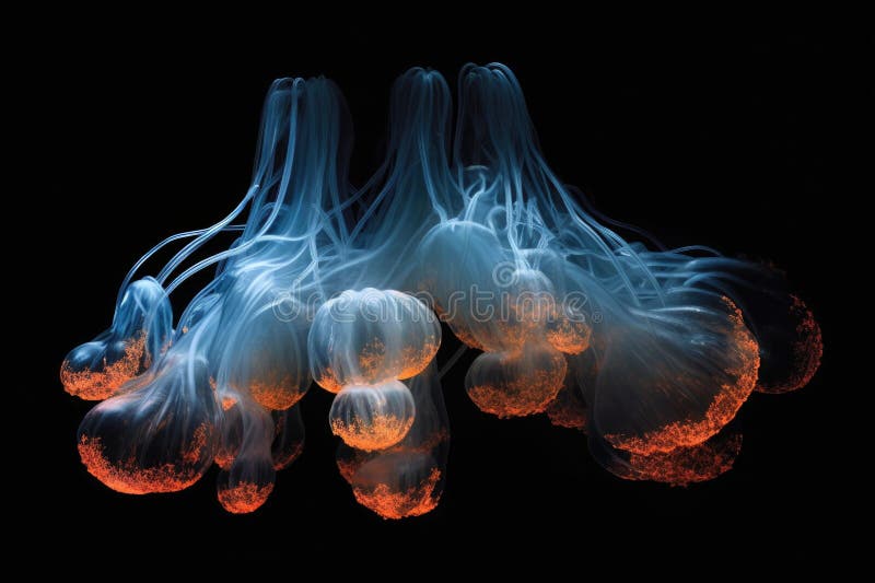 Sea Siphonophore Stock Illustrations – 41 Sea Siphonophore Stock ...