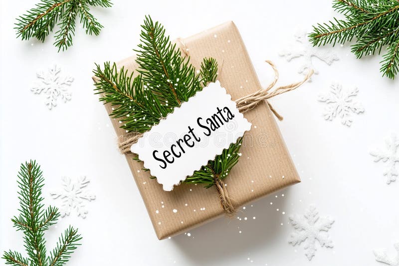 A Mysterious and Exciting Secret Santa Gift, Wrapped and Ready To Be ...