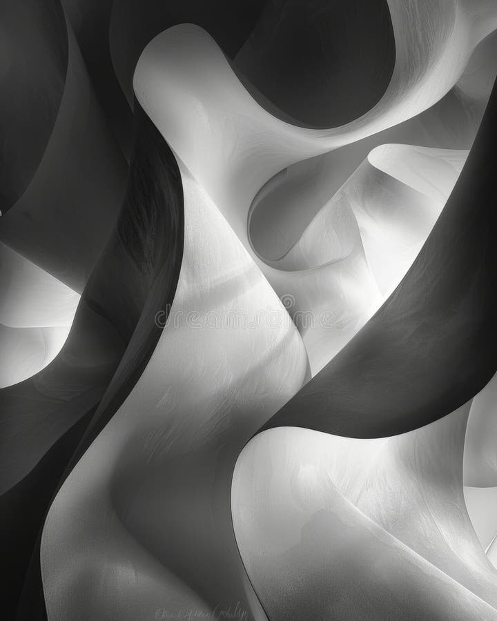 Mysterious Forms Emerge from the Interplay of Light and Shadow in an ...